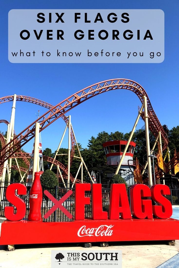Visiting Six Flags Over Georgia in Atlanta - This Is My South