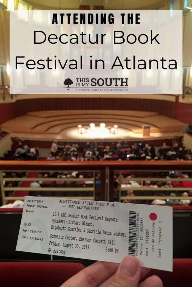 A First Timer's Guide to Decatur Book Festival - This Is My South